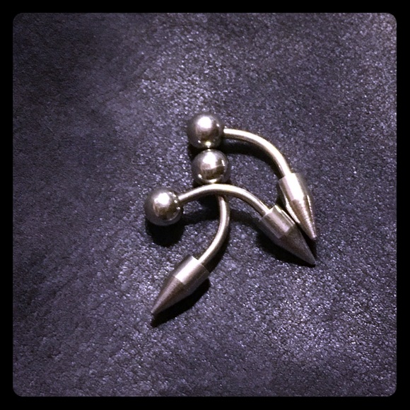 Jewelry | 3 Curved Ball With Spike Medlarge | Poshmark